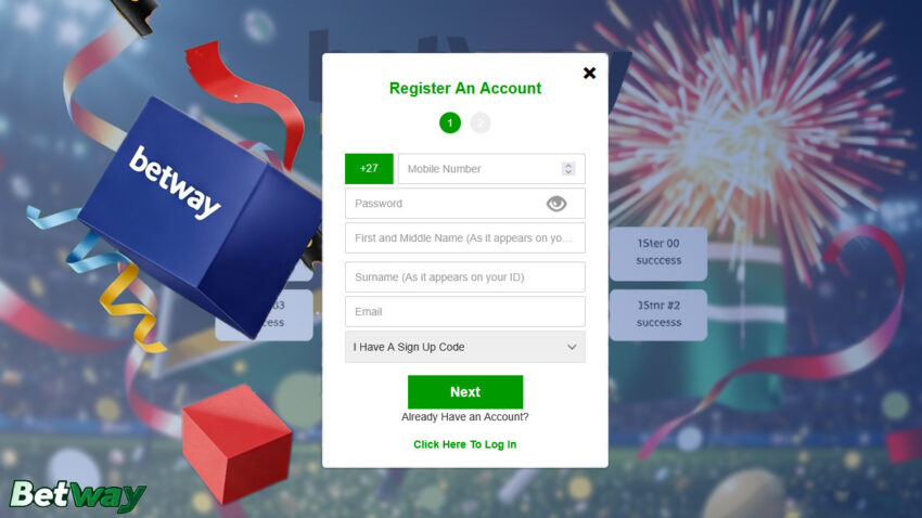 Betway Registration – Registration Download for Sports & Casino Betting